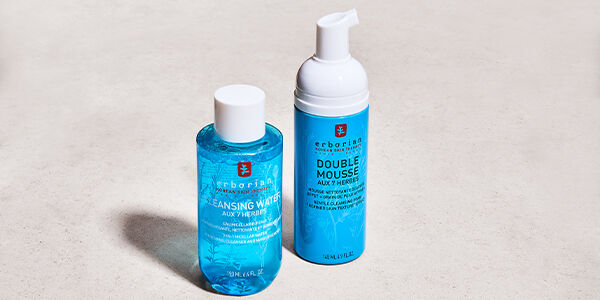 What is double cleansing?