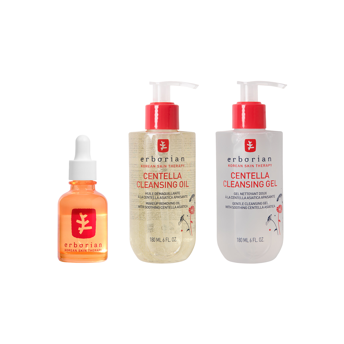 Trio Skin Therapy Milky Serum & Double Cleansing | Erborian US