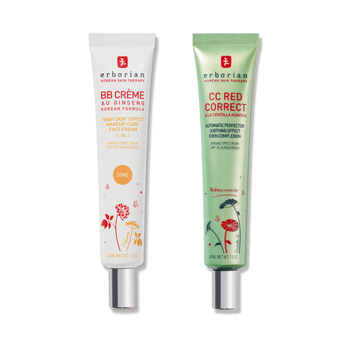 CC Red Correct and BB Cream Golden Duo | Erborian US